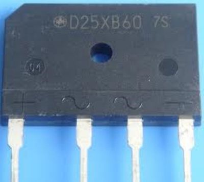 SHINDENG D25XB60 ZIP-4 General Purpose Rectifiers(600V 25A) | eBay