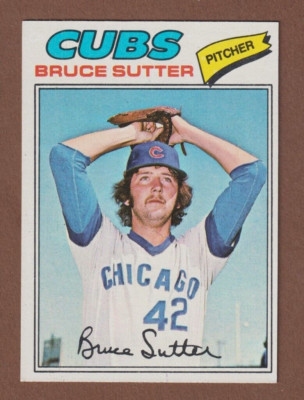 1977 Topps #144 Bruce Sutter RC Rookie - Chicago Cubs - ExMT - 166 - 🔥⚾ ...