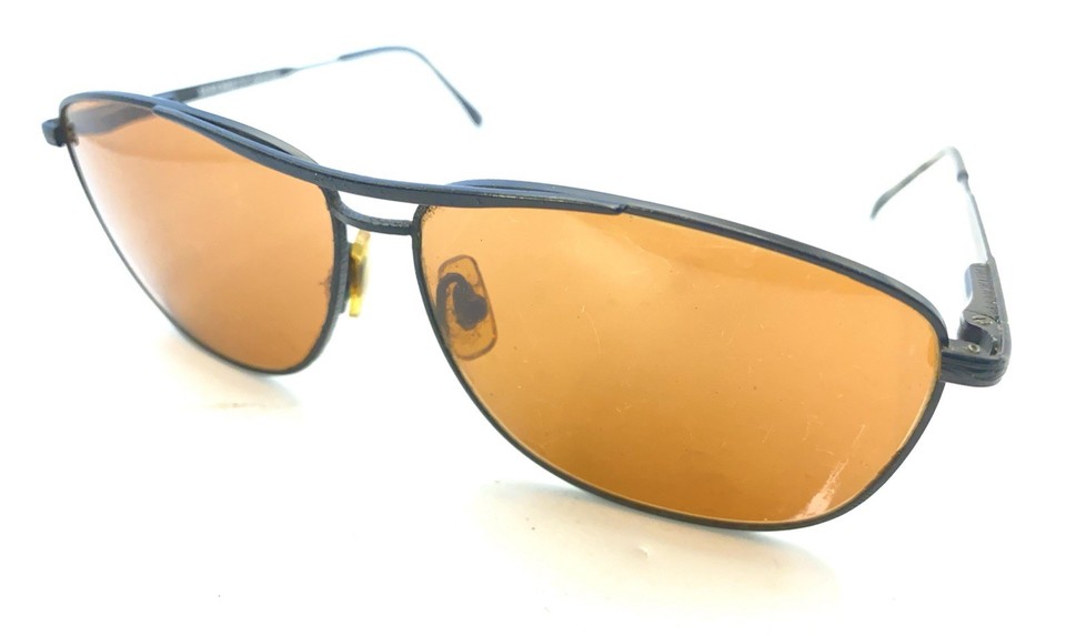 Serengeti Drivers Matte Black Aviator Sunglasses Brown Lens Japan ...
