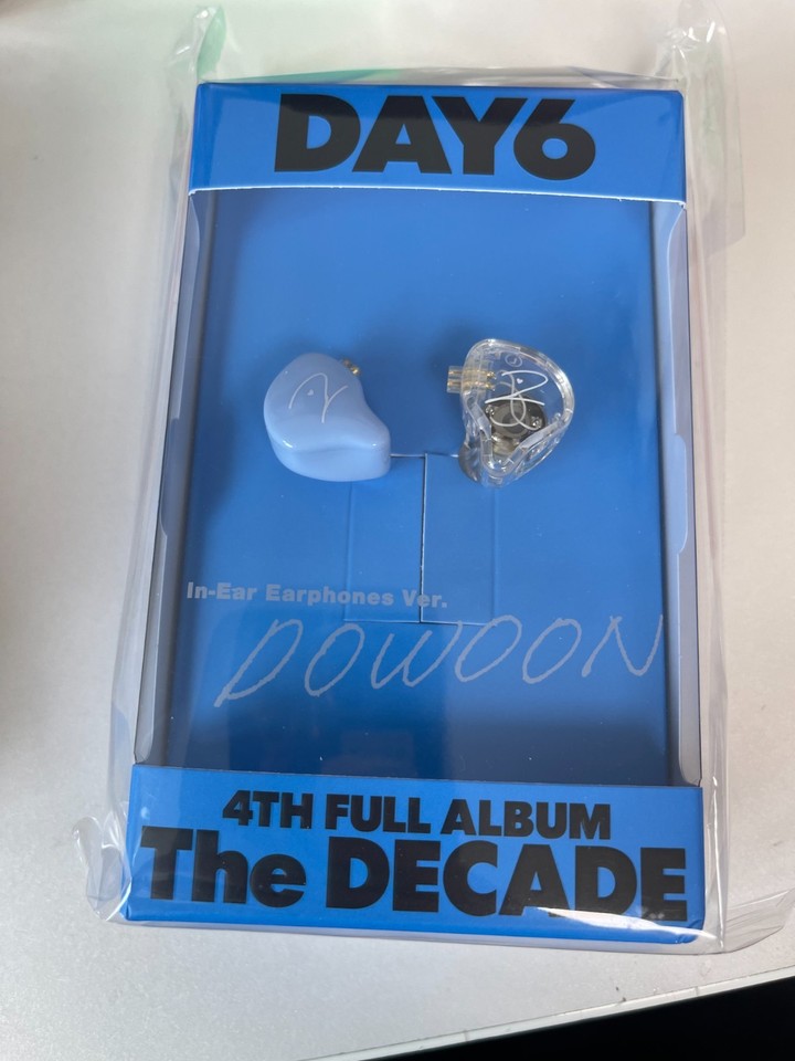 [ON HAND] DAY6 4TH ALBUM The DECADE In-Ear Earphones Ver. MEMBER SELECT ...
