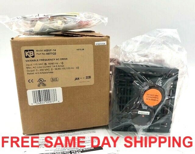 KB Electronics AC Drive Kbvf-14 Item 013491-d2-2 for sale online | eBay