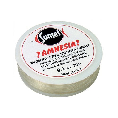 Sunset Amnesia Memory Free Monofilament - Sea Cod Carp Lure Leader ...