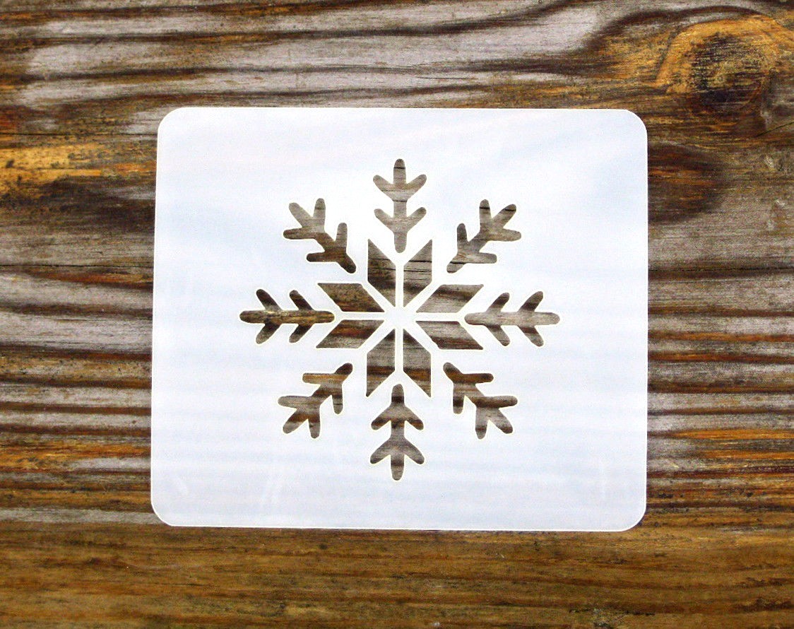 Fancy Snowflake Stencil