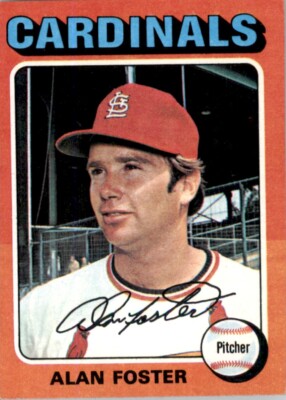 1975 Topps Baseball Mini Alan Foster St. Louis Cardinals #296 | eBay