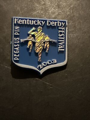Kentucky Derby Festival 2003 Louisville Pegasus Lapel Pin Trumpet Band ...