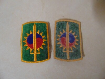 MILITARY PATCH US ARMY SEW ON COLORED 8TH MP MILITARY POLICE | eBay