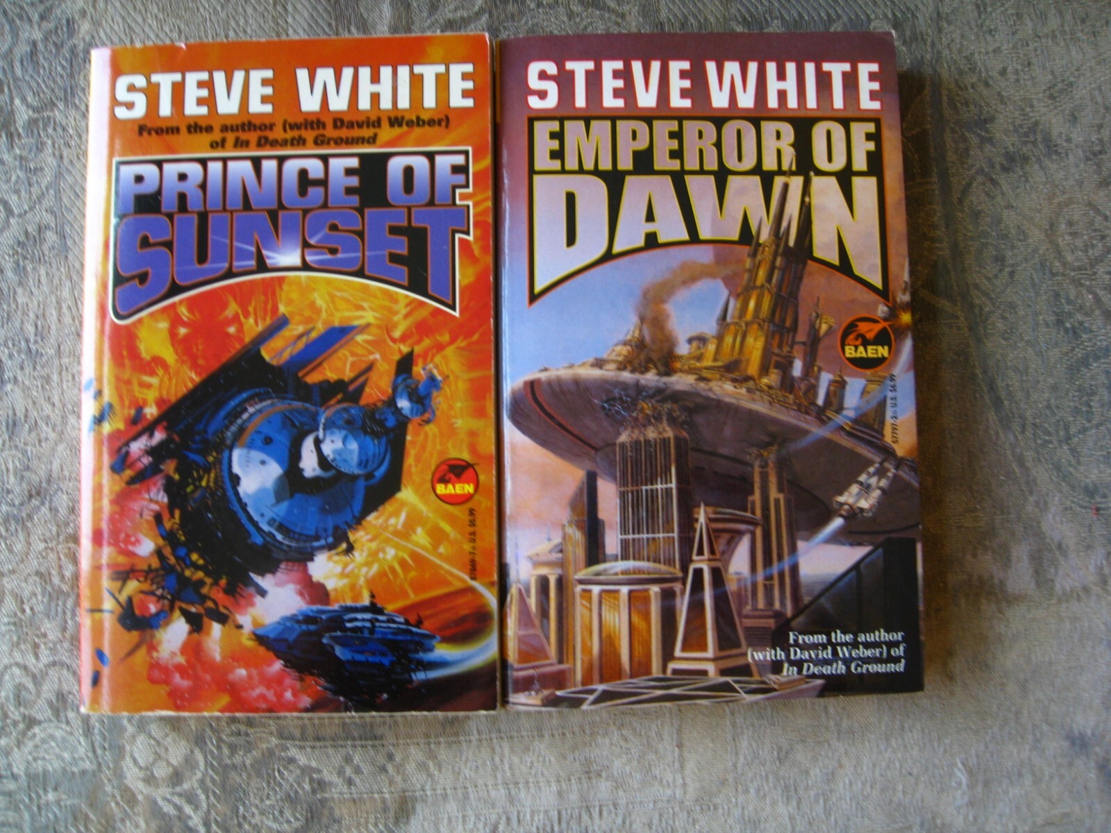 Steve White - Prince of Sunset. Complete Set. Books 1 & 2 - paperback ...