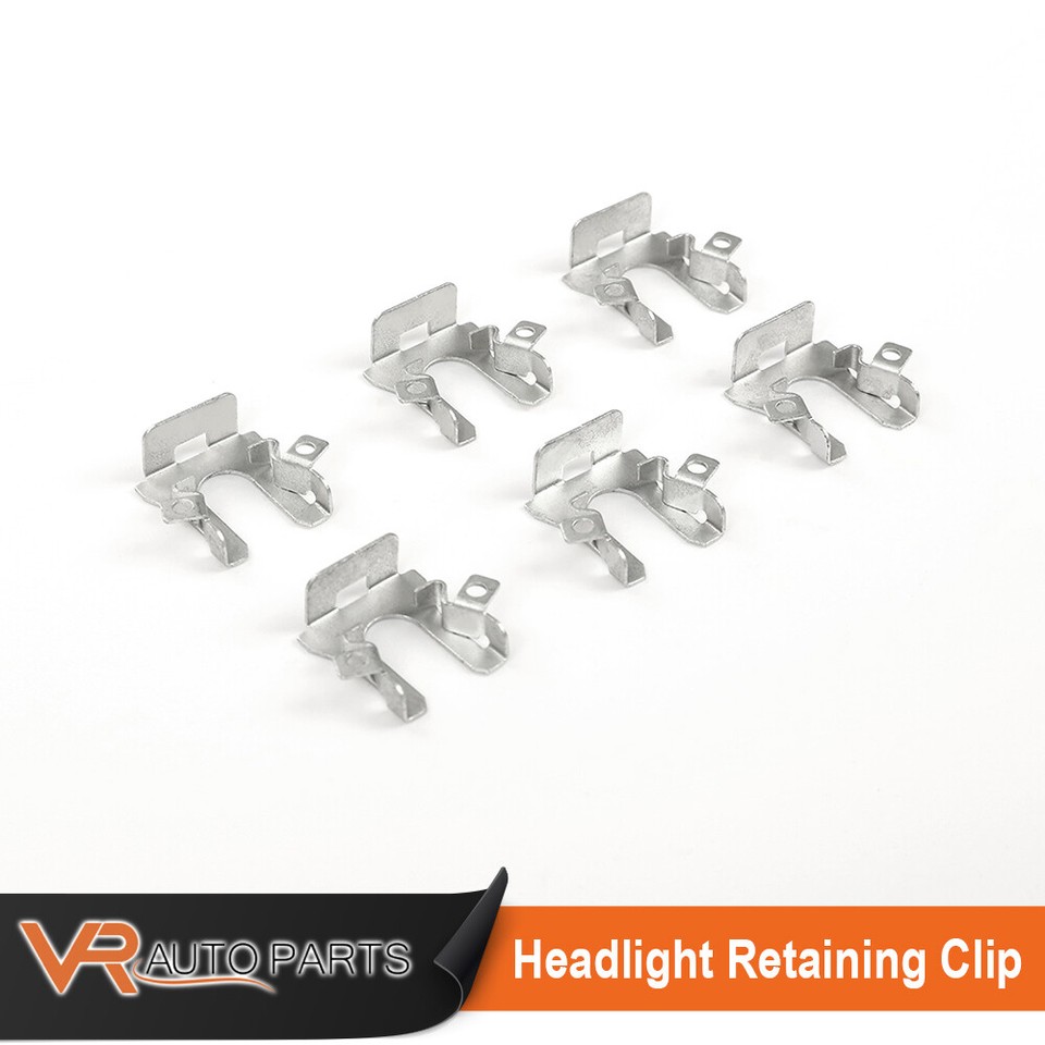 Fit For 1992-96 Ford F150-F350 Bronco Crown 6 Headlight Retaining Light ...