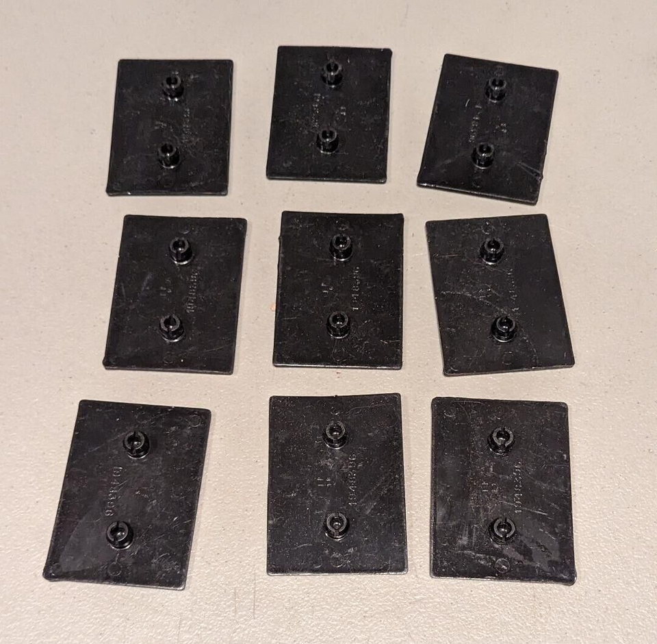 1 Ea. 64-76 MOPAR A, B, E BODY LEAF SPRING INTERLINERS PLASTIC BUSHINGS ...