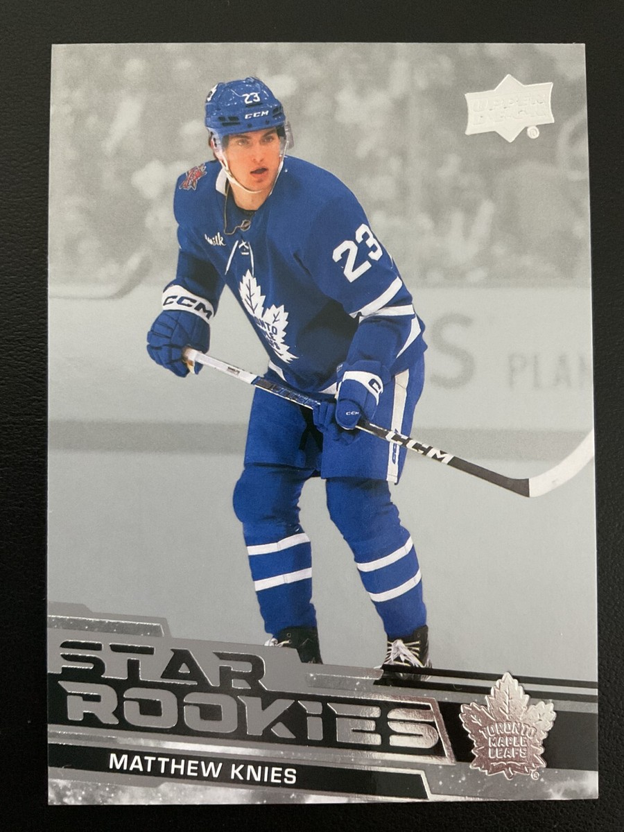 Upper Deck Hockey Cards 2023-2024 2023-24 Upper Deck Matthew Knies Star ...