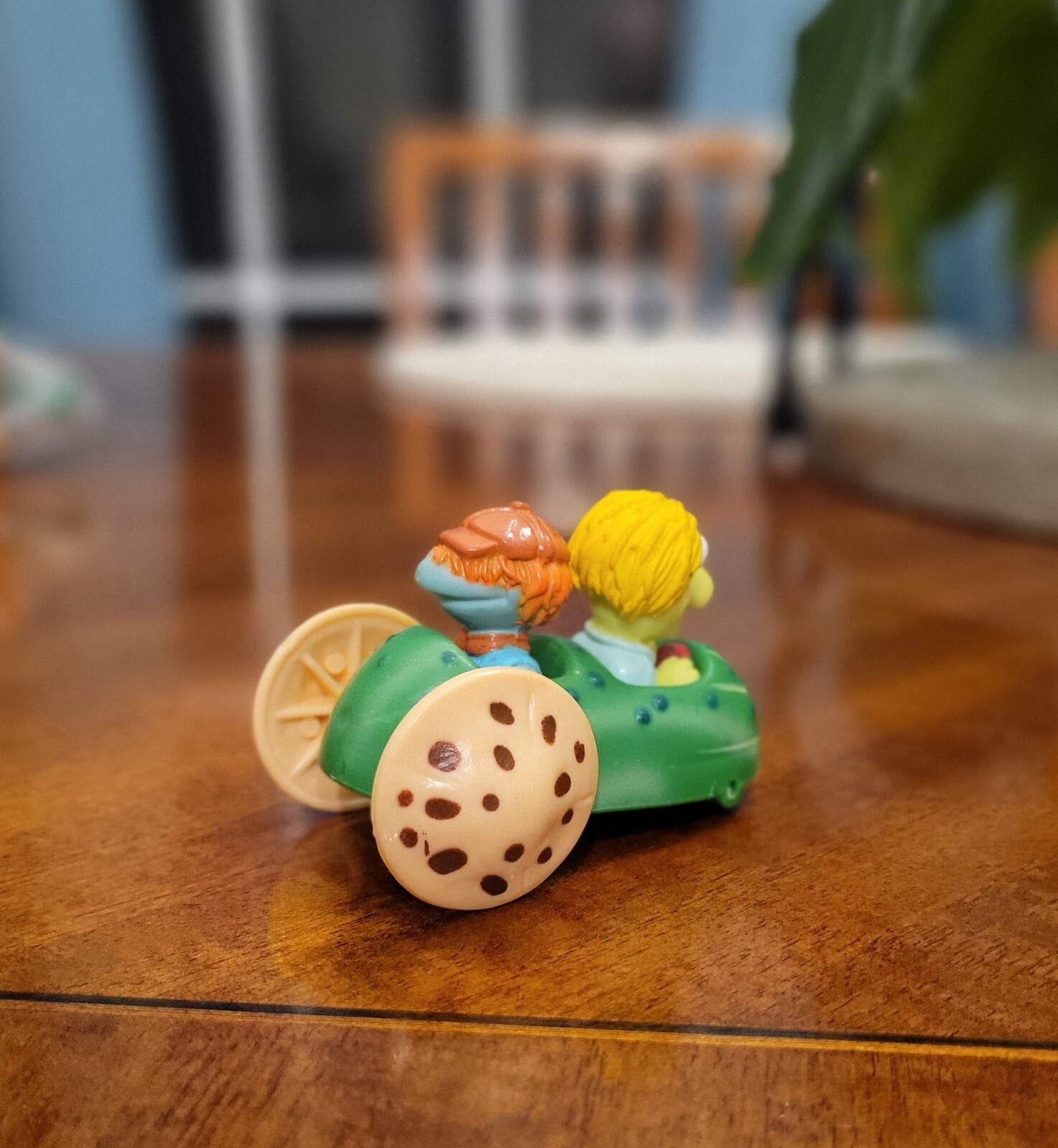 FRAGGLE ROCK toy - WEMBLEY and BOOBER in CUCUMBER CAR - McDonalds ...