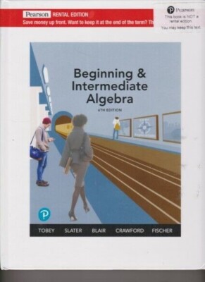 Beginning & Intermediate Algebra 6th Ed. Hardcover - New Unused ...
