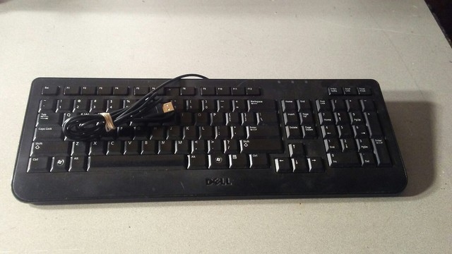 Genuine Dell Keyboard Ergonomic Black Wired USB SK-8185 QWERTY | eBay