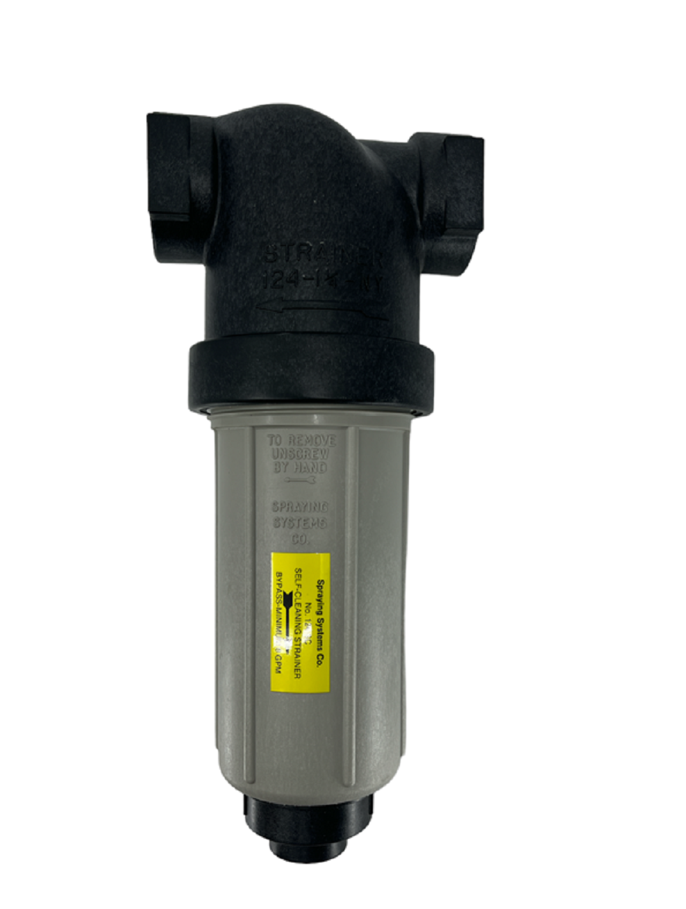 TeeJet Self Cleaning Line Strainer 50 Mesh 1 1/4" - AA124-1-1/4SC-NYB ...