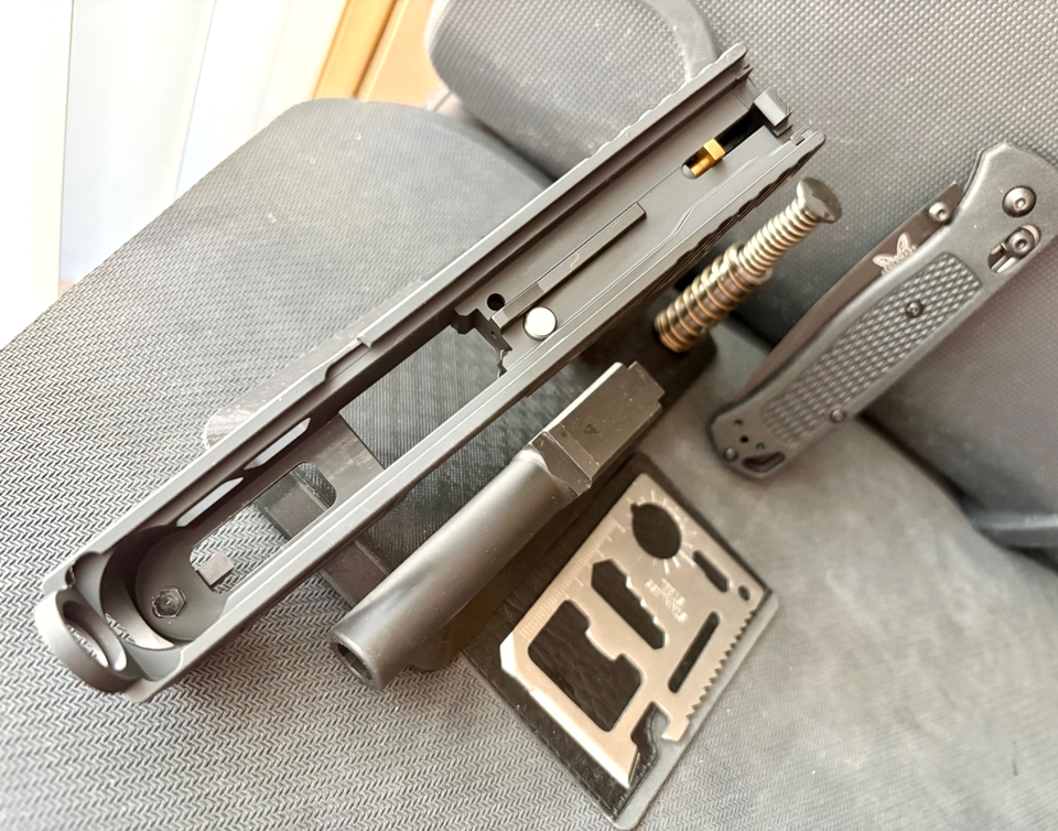 Glock 26 Gen 3 Slide Zaffiri Precision Complete G26 Upper RMR Cut ...