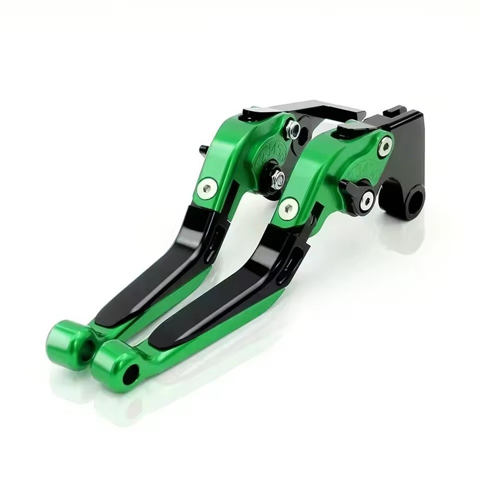 CNC Folding Brakes Clutch Lever Handle For KAWASAKI NINJA ZX6R ZX636 ZX ...