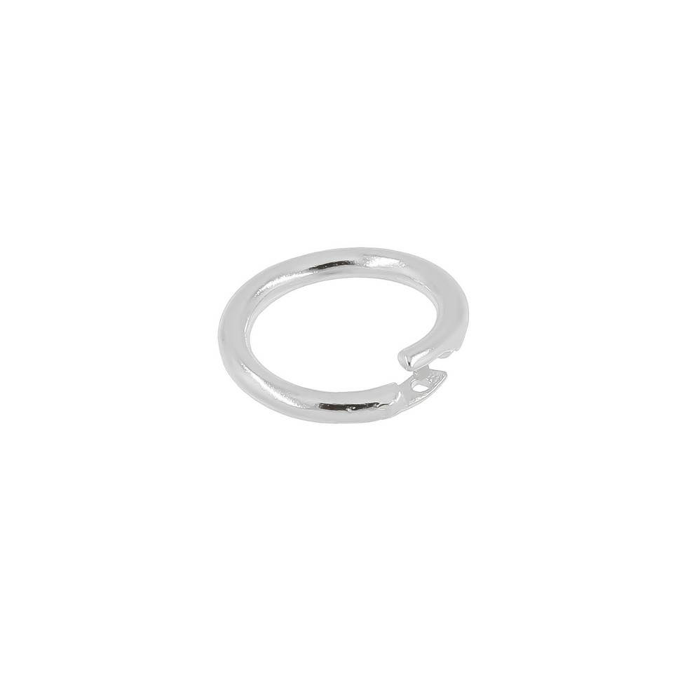 Sterling Silver Open Pinch Locking Jump Ring 14mm 13ga / 1.8mm #97008 ...