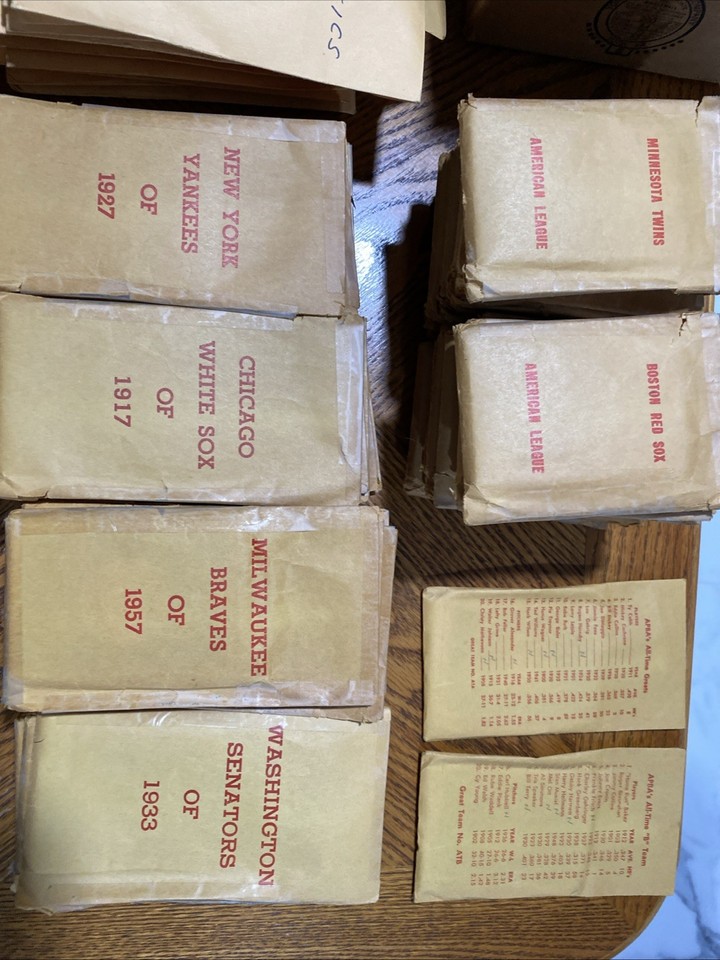 Vintage APBA Baseball Game | eBay