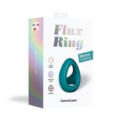 Love to Love Flux Ring Silicone Cock & Ball Ring Teal Me | eBay