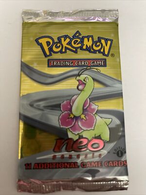 Pokémon 1st Edition Neo Genesis booster pack | eBay