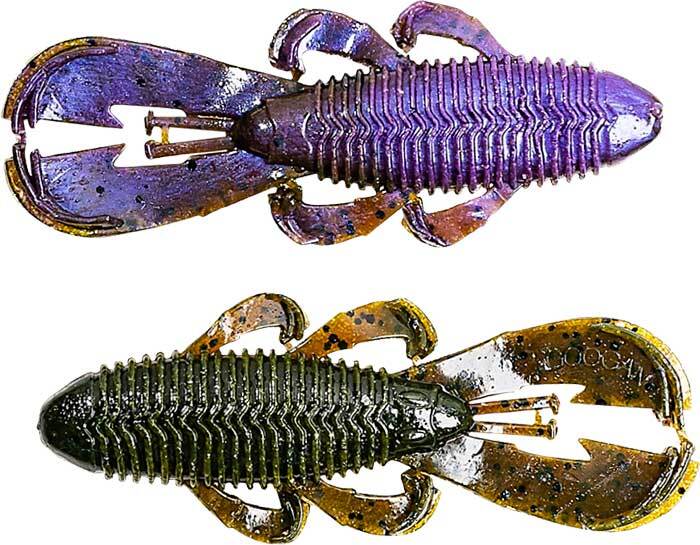 Googan Baits 3.3" Bandito Bug Jr 9 Count Pack Green Pumpkin Purple Or ...