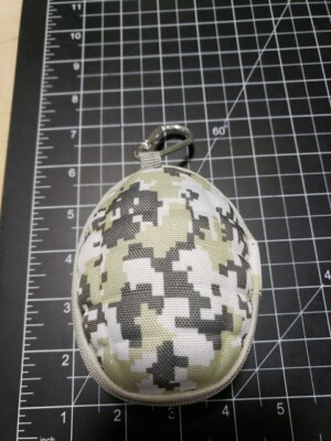 Grenade Style Pouch Coin Purse Keychain Key Chain Case Small Edc Pocket ...