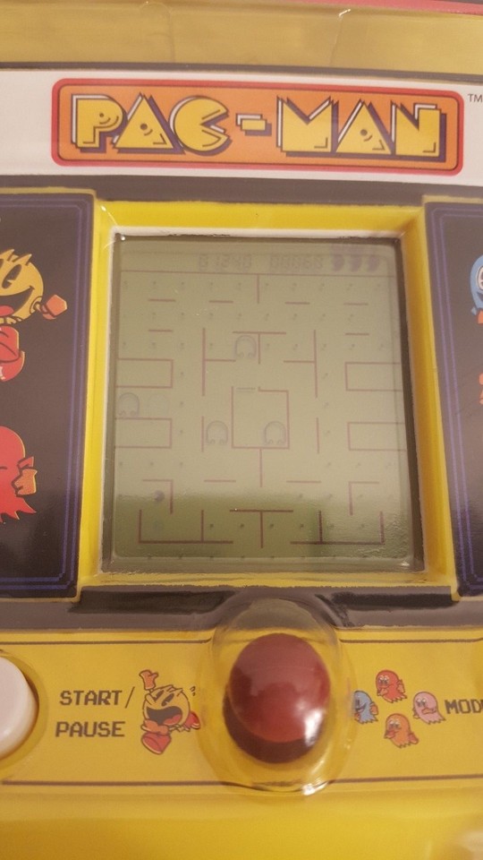 NEW Pac-Man Mini Arcade Game Handheld Videogame Portable Classic ...