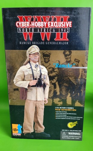 Dragon Action Figures 1/6th Scale Ramcke Brigade Generalmajor 1942 Box ...