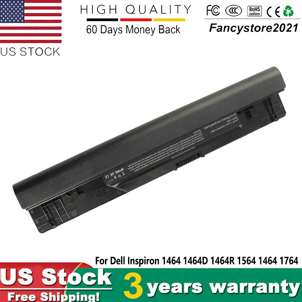 New Laptop JKVC5 Battery For Dell Inspiron 1564/1764 /1464 FH4HR P08F ...