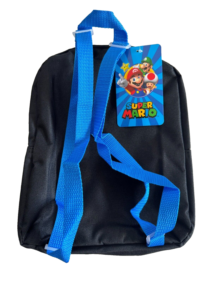 Super Mario 10 inch Small Mini Backpack- LUIGI YOSHI & TOAD ...