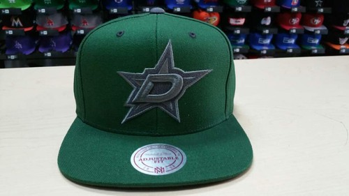 Mitchell & Ness NHL Dallas Stars Tonal Grey Team Logo Retro Snapback ...