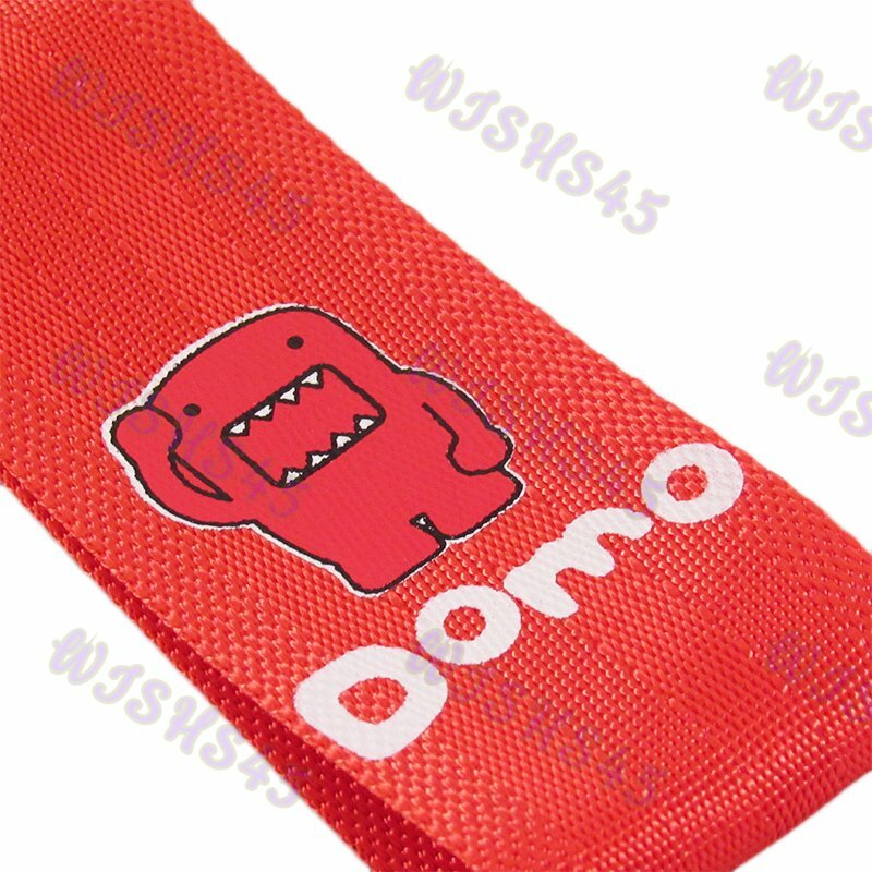 Universal Car Tow /Towing Strap Red DOMO KUN Racing Drift Rally Belt ...
