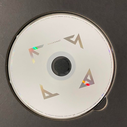 SHINee Jonghyun BASE Wine Ver CD Photocard 1st Solo Mini Album White ...