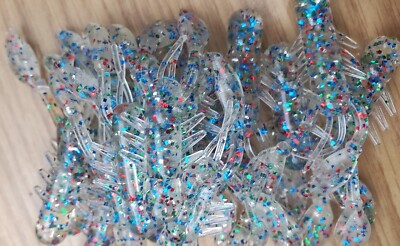 2.75' DROP SHOT CRAW "FIRECRACKER" Finesse Worm , HVY GARLIC 15 CT | eBay