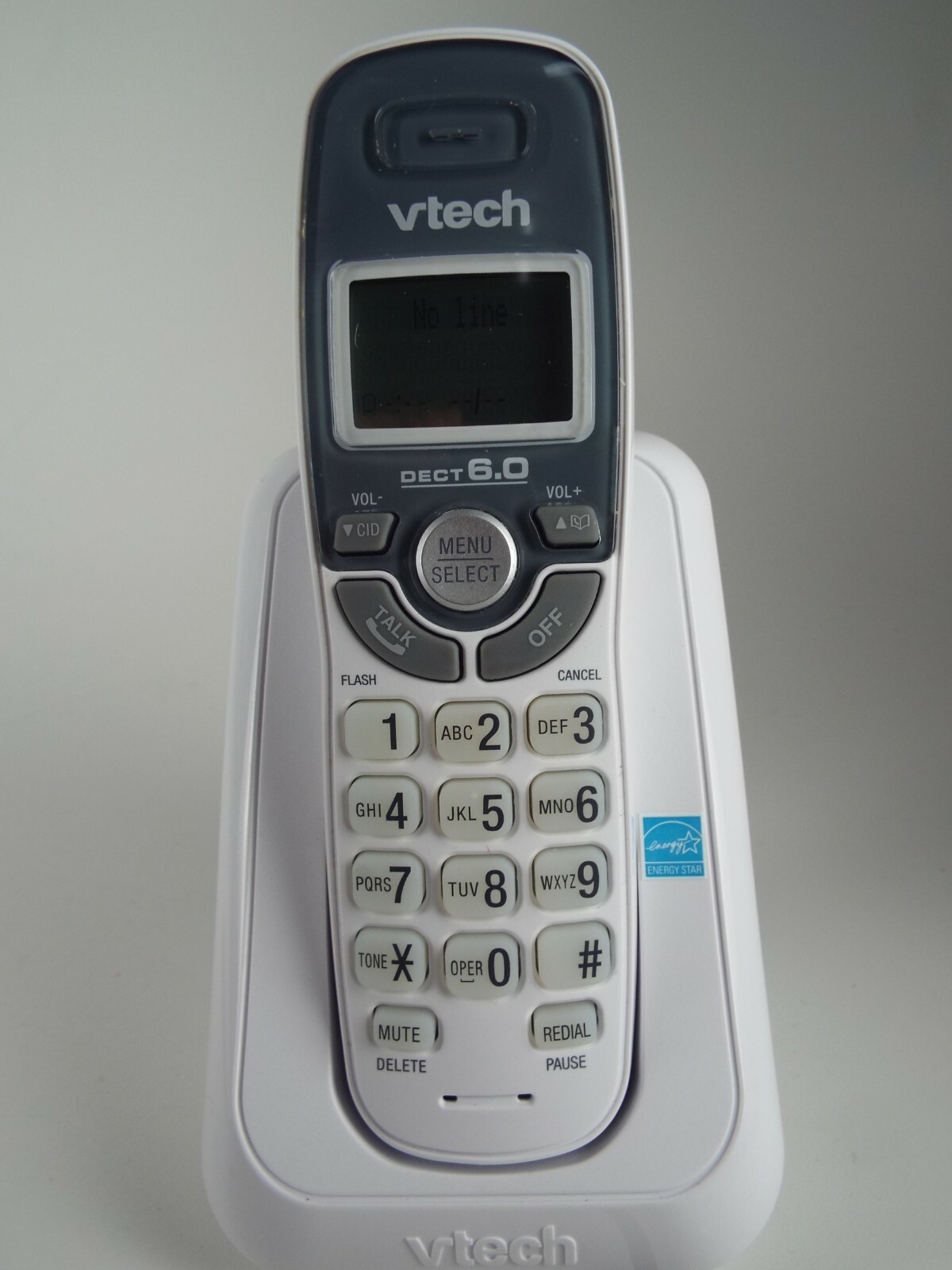 Vtech CS6114 DECT 6.0 1 Handset Cordless Telephone 735078018625| eBay