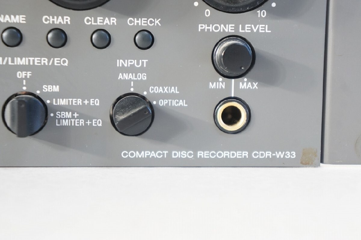 Sony CDR-W33 Professional Rack Mount CD Recorder / Player Fully Working ...