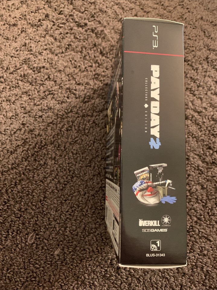 Payday 2 -- Collector's Edition (Sony PlayStation 3, 2013) 812872014418 ...
