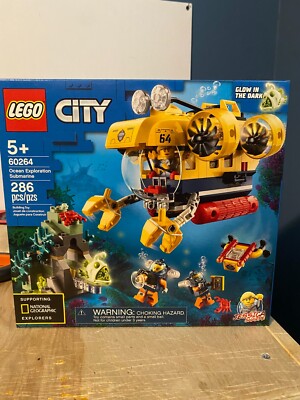 Lego City OCEAN EXPLORATION SUBMARINE Set 60264 Sealed Retired | eBay