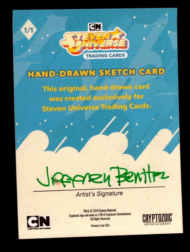 2019 Steven Universe Artist Sketch Card "Andy DeMayo" by Jeffrey ...