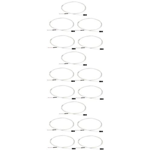 Set of 3 Room Temperature Gauge Glass Sealed Thermistor Single-ended ...