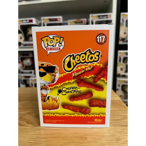 VAULTED GLOW EXCLUSIVE Chester Cheetah Funko Pop #117 Ad Icons ...