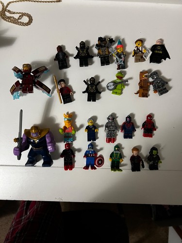 Lego minifigure lot marvel, dc, cmf and more! | eBay