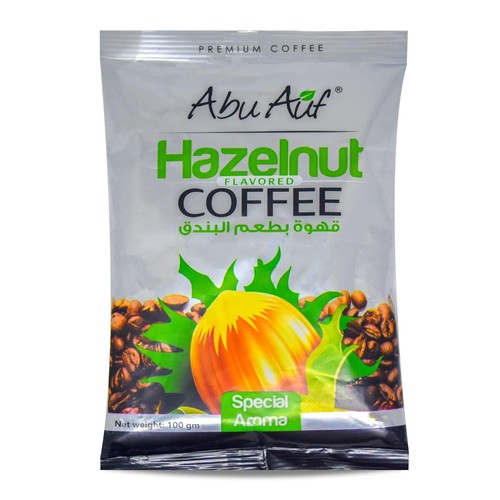 Abu Auf Coffee With Hazelnut Flavored Abuauf Oriental Turkish Premium ...