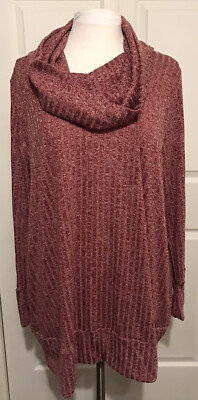 Piphany, Savvi Juilliard Top, Sweater, Cowl, 2XL, XXL Size, Red, NWOT ...
