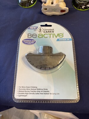 Campbell Canes Posture Rocker Tip • Universal Size Be Active • Black ...