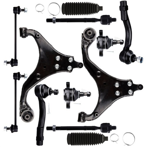 Front Control Arm Ball Joint Tie Rod Sway Bar For 2008-2009 Hyundai ...