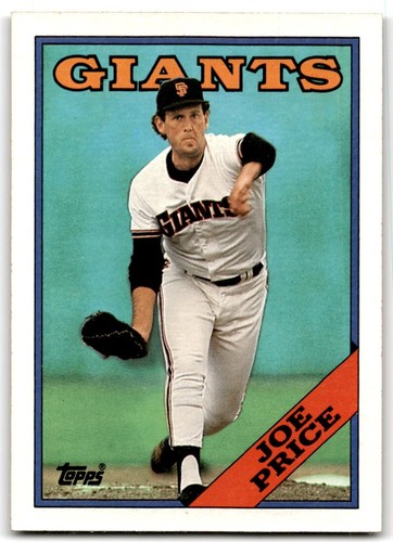 1988 Topps Joe Price San Francisco Giants #786 | eBay