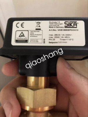 1pcs SIKA Flow Switch VHS15M0EPOCH13 Flow Sensor | eBay