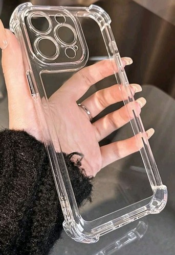 Clear Shockproof Case for 12 Pro Max, Anti-Scratch Slim Protective ...