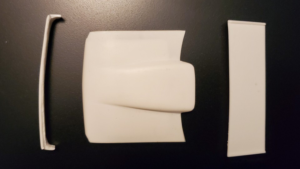 Resin Bubble Hood, Chin Spoiler, Rear Spoiler Wing '64, '65 Nova ...